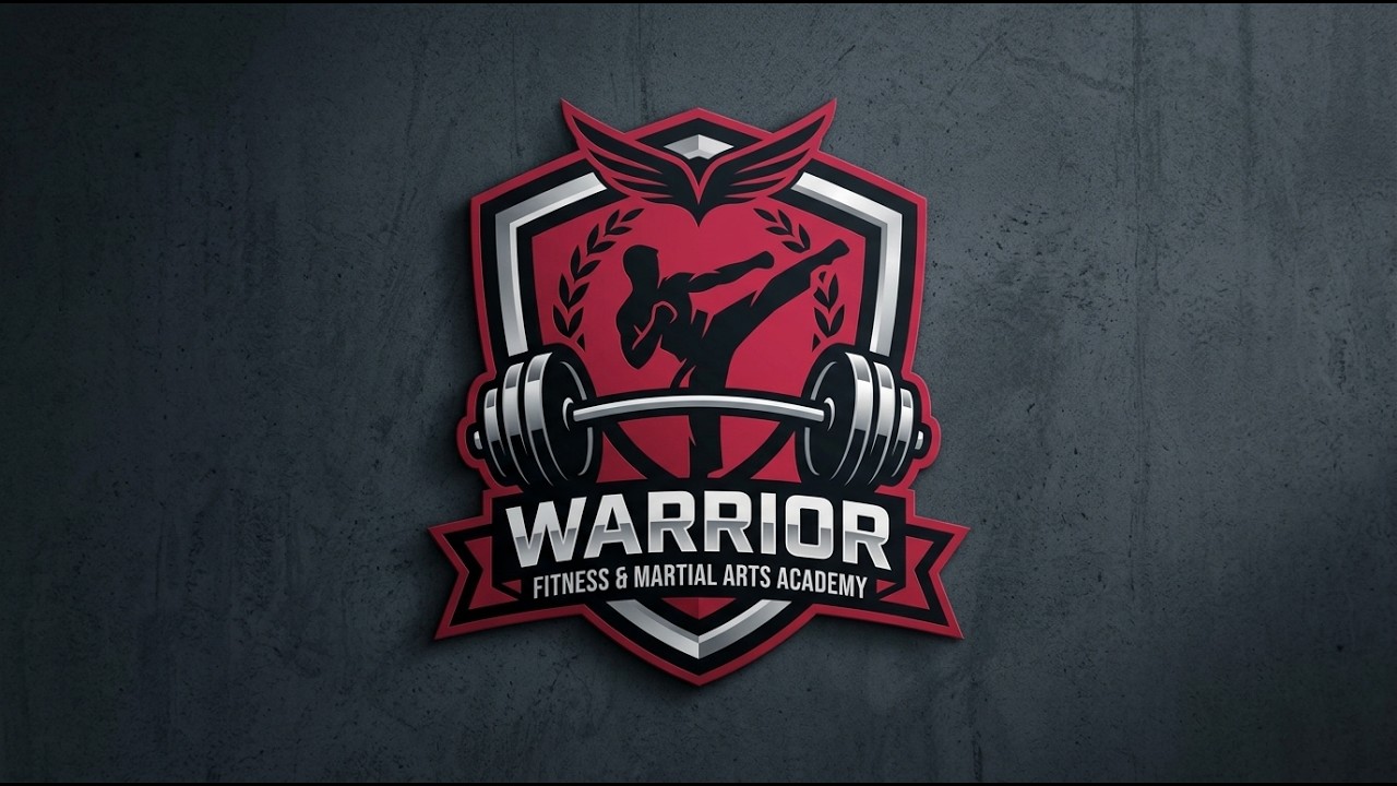 Professional gym sports martial arts logo design for your brand