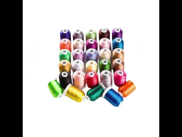 Embroidery Threads - Rangohit Trilobal Polyester Embroidery Yarn ...