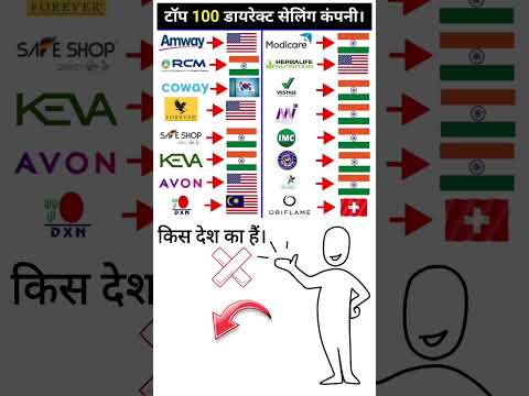 Top 100 Direct Selling Company Short video | Top 100 Network Marketing Company 2024 Short video 🇮🇳