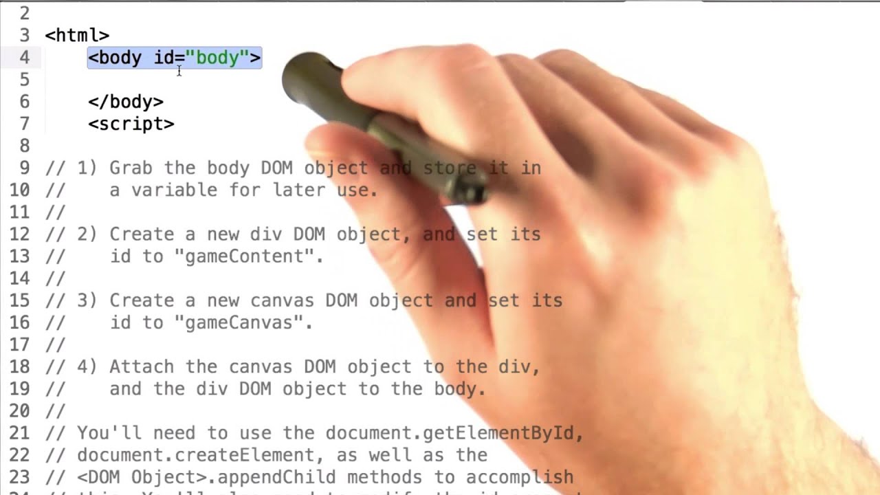Interfacing to the DOM - HTML5 Game Development
