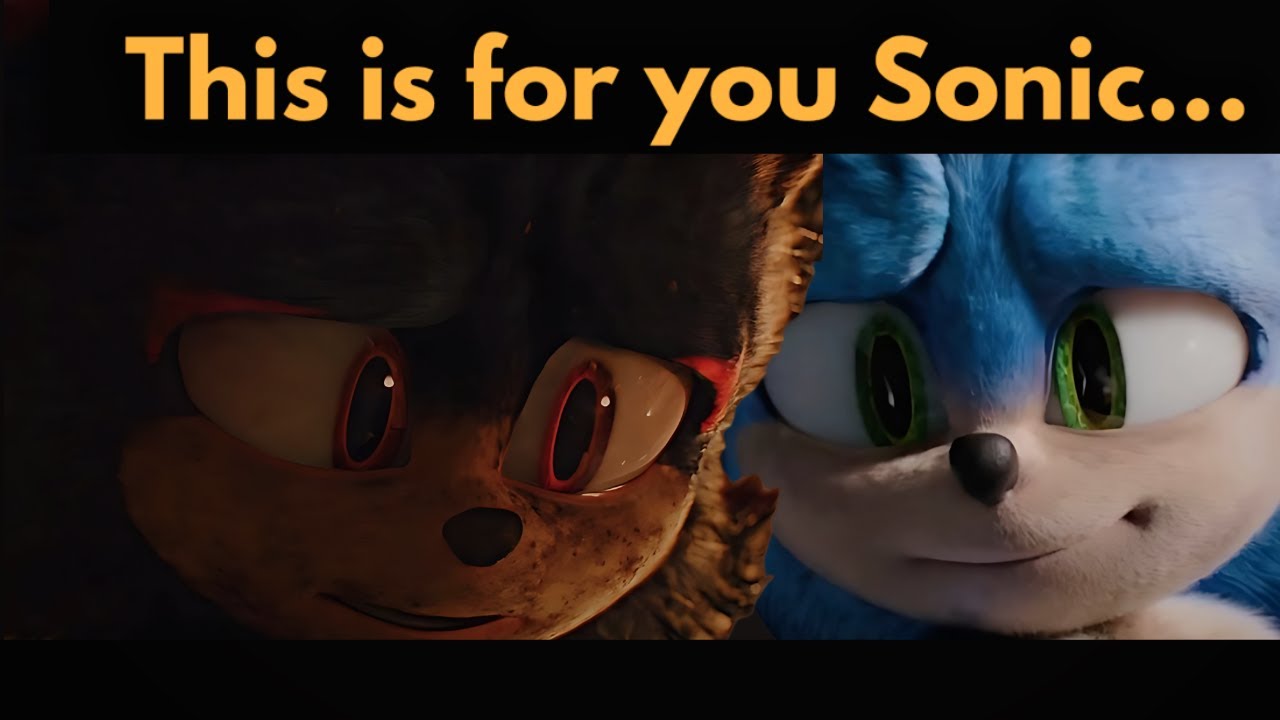 Shadow’s heartfelt Song to Sonic  - A Sonic 3 Tribute (Born in Silence)