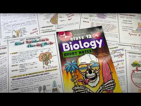 Class 12 Biology Handwritten Notes 2025 - 26 | All Chapters Notes of Biology Class 12 Toppers Secret