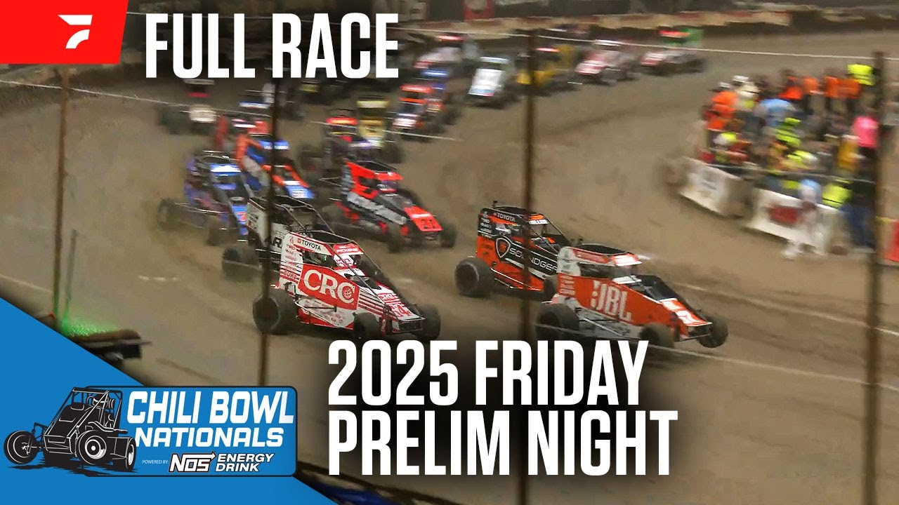 FULL RACE: 2025 Chili Bowl Nationals | Friday Preliminary Night