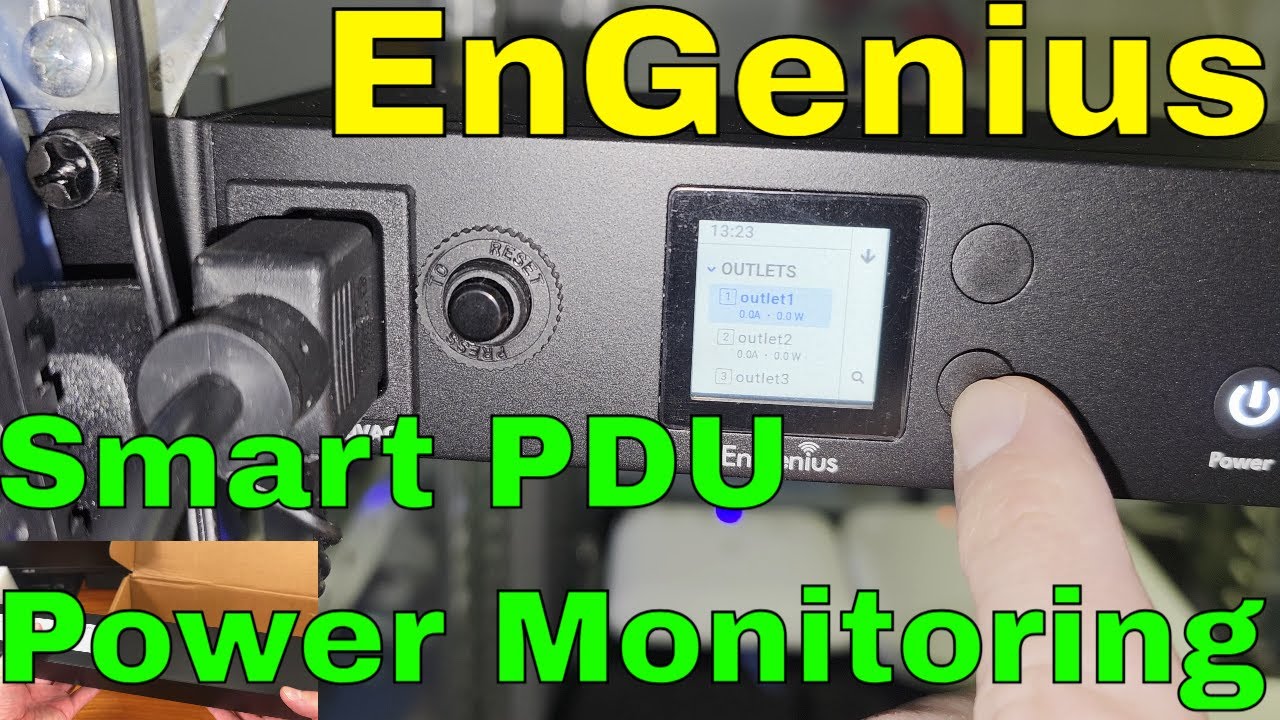 Smart Server Rack Power! Ft. EnGenius ECP106 PDU