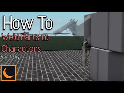 How To Weld Parts to a Character in Moon Animator [PART 1] | Simple & Easy!