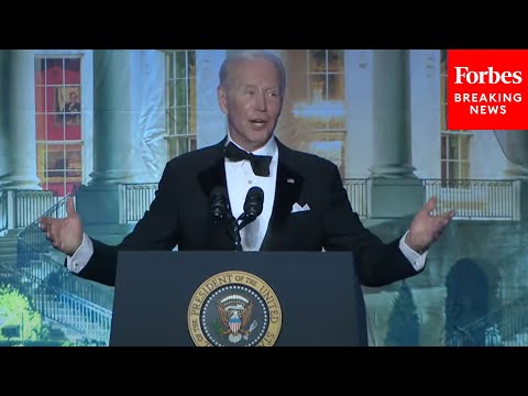 Biden Tweaks Fox News, Cracks 'Let's Go Brandon' Jokes At White House Correspondents' Dinner