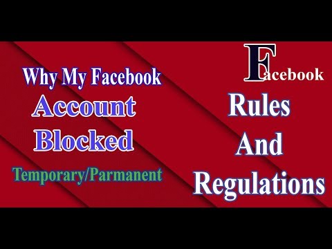 Facebook Rules And Regulation | *Why Facebook Account Blocked*