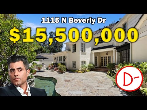 1115 N Beverly DR | $15,500,000 Beverly Hills Agent Reacts | Interior Design | Real Estate