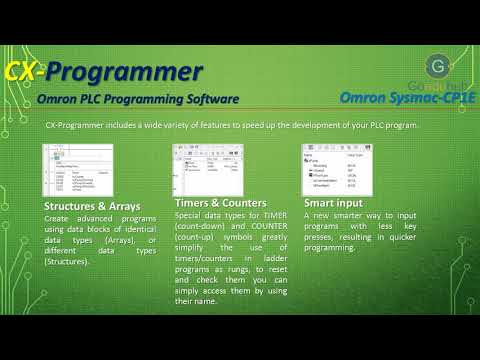 OMRON PLC Programming Using CX-Programmer