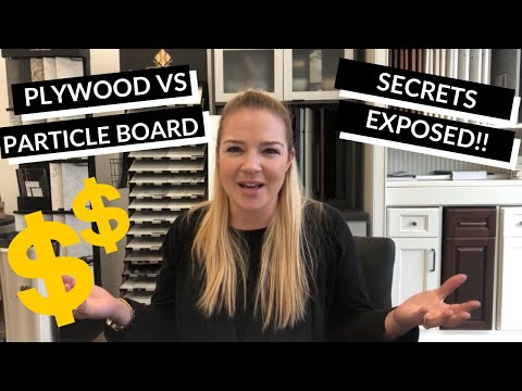 Plywood VS Particle board cabinet construction | Is it worth the MONEY$$$ ?