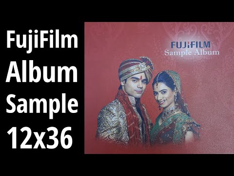 Wedding Album Design for FujiFilm Printing | Sample Photo Book
