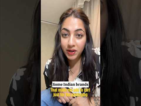 Indian brands that made me add to cart just for the packaging😱