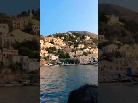Yunanistan / Symi Adası #greece #yunanistan #symi #island #life #steam #boat #zodiac #holiday #sea