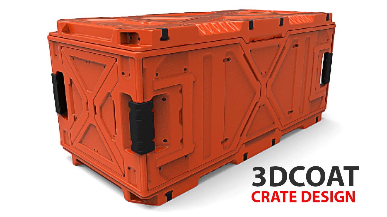 3D Coat Crate Design