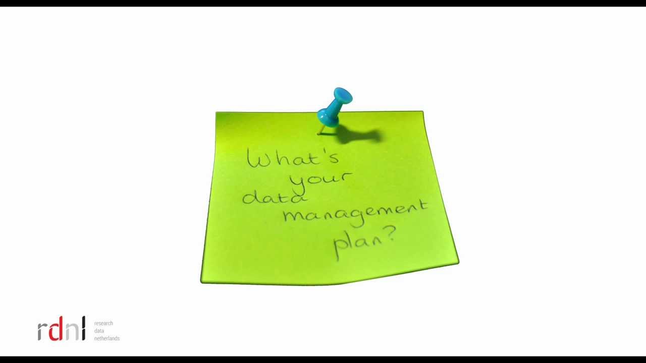 The what, why and how of data management planning