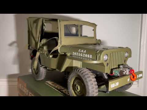 Amazon JIKEFUN JJRC C8815 1:10 1941 Mb Scaler Willys Jeep #scalecrawling #scalerccrawler #military