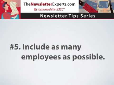 Employee newsletters - 7 simple ways to improve your company newsletter