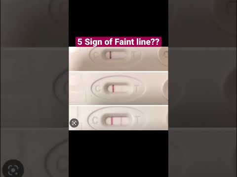 5 Sign of Faint line | Pregnancy or not? #shorts #trending #pregnancyannoucement #pregnancytest