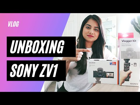 Unboxing The Sony ZV1 Camera and Vlogger Kit |  Canon M50 or Sony ZV-1 ?