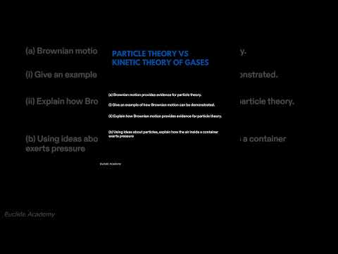 Particle theory Vs Kinetic theory gases Vs Kinetic theory of matter