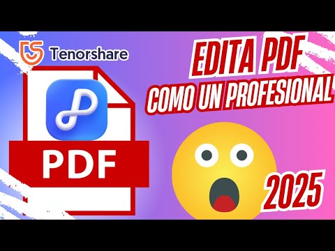 ✅2025 el Mejor Programa/Aplicación para editar PDF gratis Windows 10/11