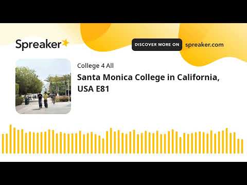 Santa Monica College in California, USA E81