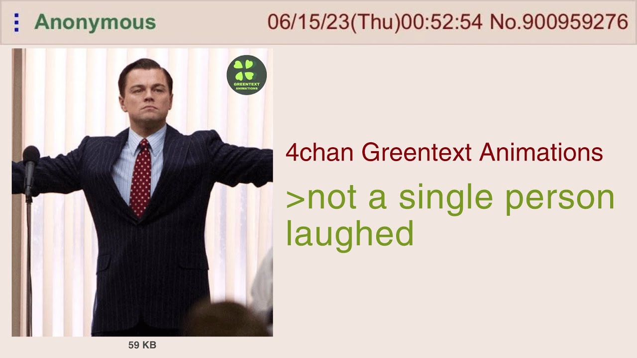 Anon creates a 5-min presentation | 4chan Greentext Animations