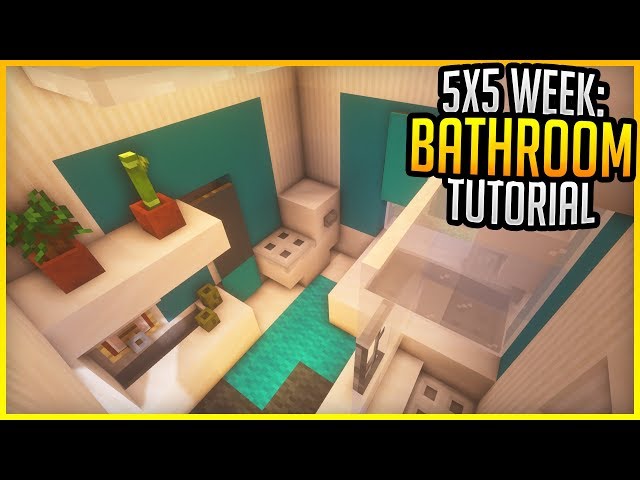 7 best Minecraft bathroom designs