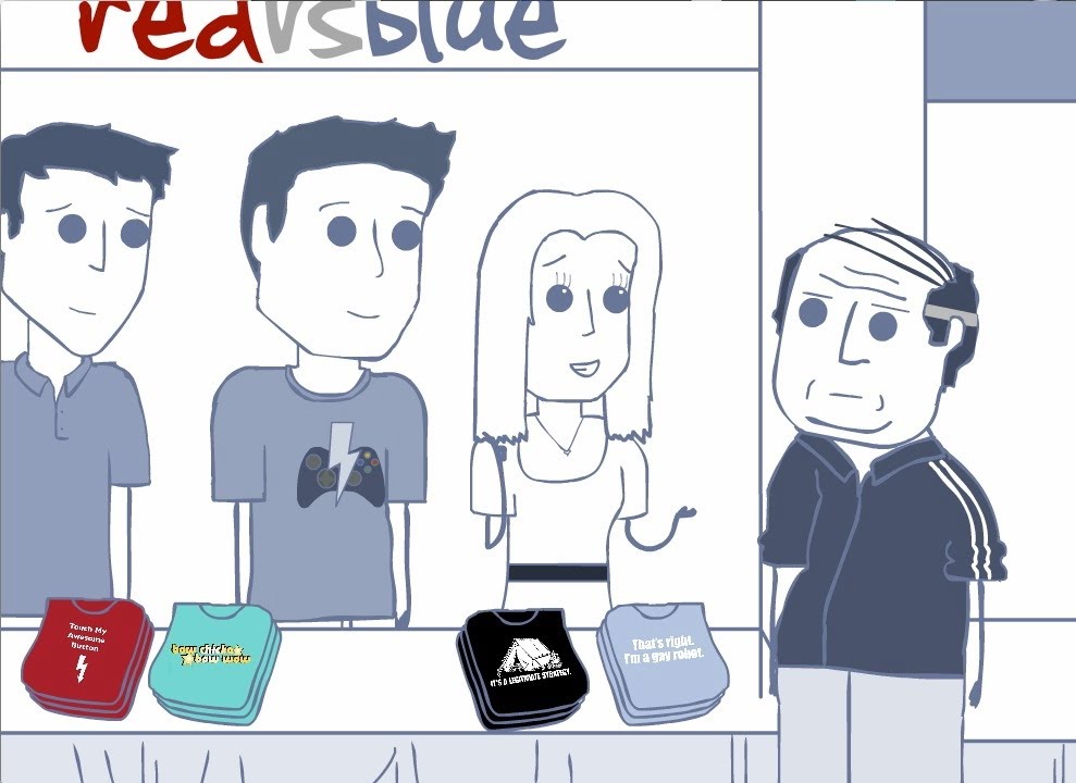 Rooster Teeth Animated Adventures - Ice Cream Comic Con