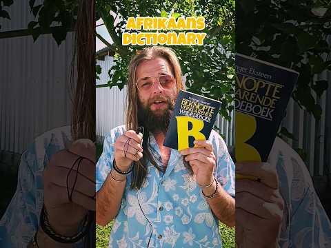 Reading an Old Dictionary | The Journey Begins! #afrikaans #viral #hilarious #languages #trending