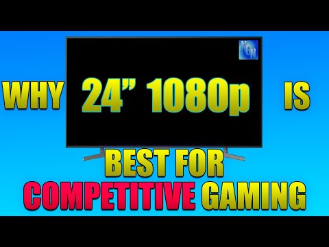 Why a 24 inch 1080p Monitor is BEST for COMPETITIVE Gaming - The Best Gaming Monitor Specifications
