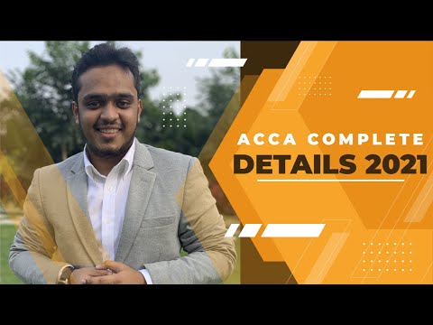 ACCA Course Details || ACCA in India || Online Classes for ACCA in 2021 #ACCA