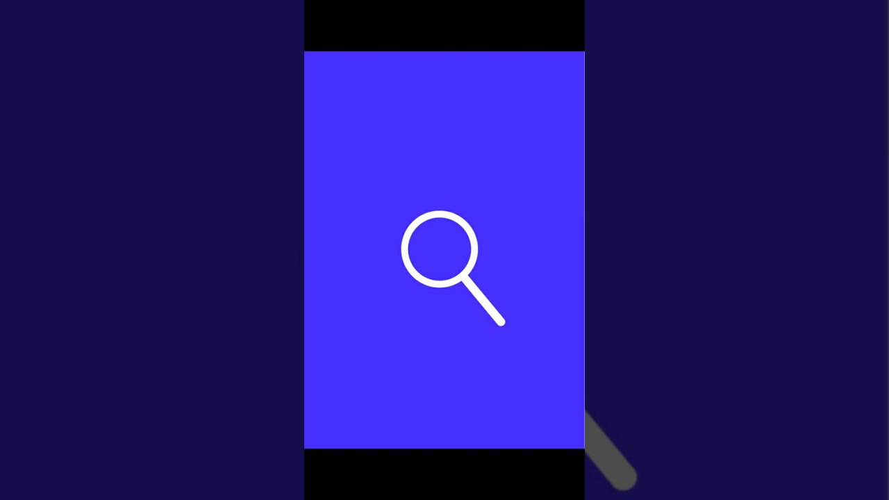 How to Create Search icon - Adobe Illustrator Tutorial