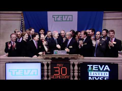 Teva Pharmaceutical Industries, Celebrates Transfer to New York Stock Exchange from NASDAQ