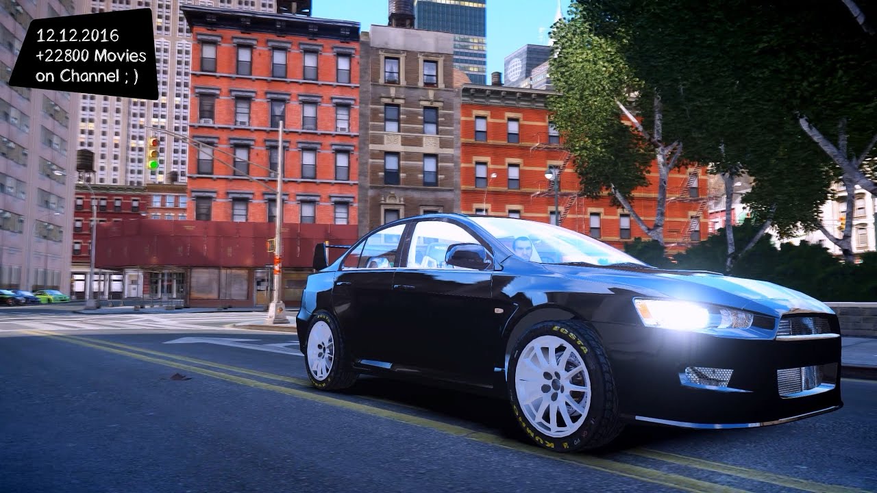 Mitsubishi Lancer X - GTA 4