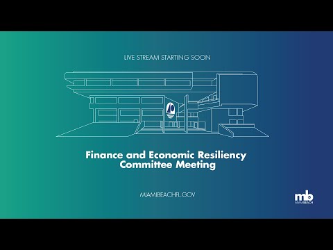 Finance and Economic Resiliency Committee 1.24.2025
