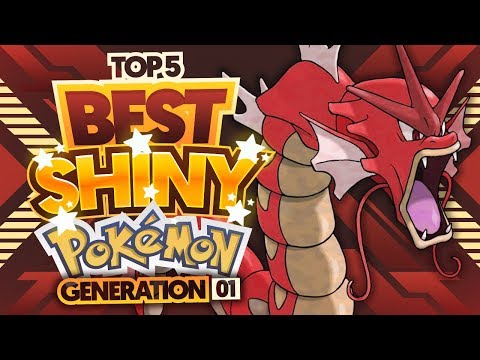 Top 5 BEST Shiny Generation 1/Kanto Pokemon