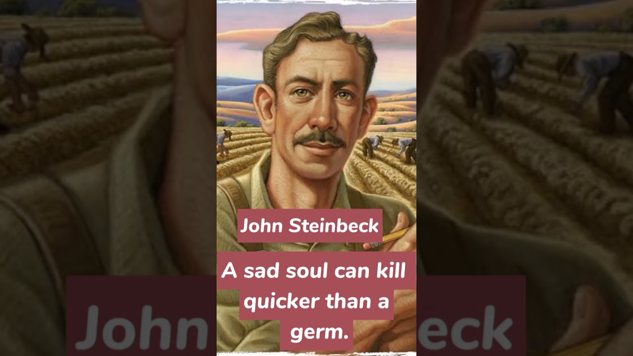 Motivational Quotes Of John Steinbeck #shorts