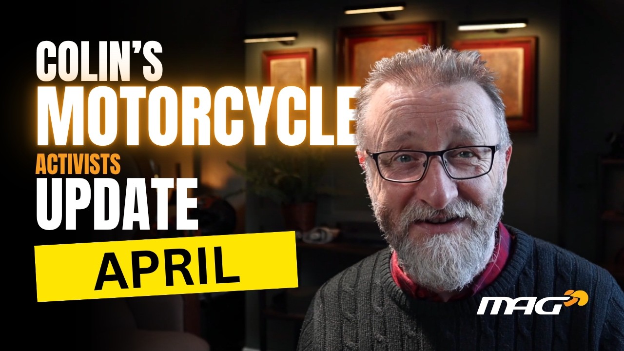 Colin’s Motorcycle Activists Update- April Network