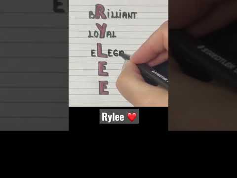 Meaning of the name RYLEE #meaning #name #rylee
