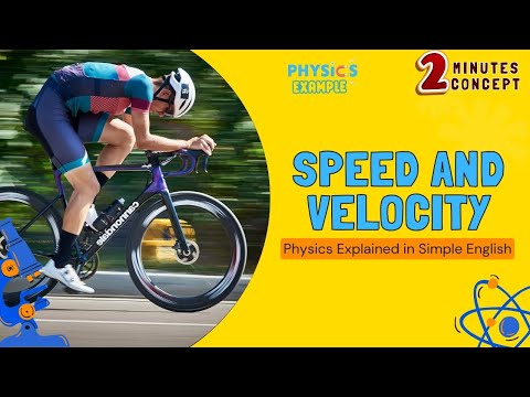 Speed and Velocity – Physics Explained in Simplified English 🚗 | Examples (USA-Based)