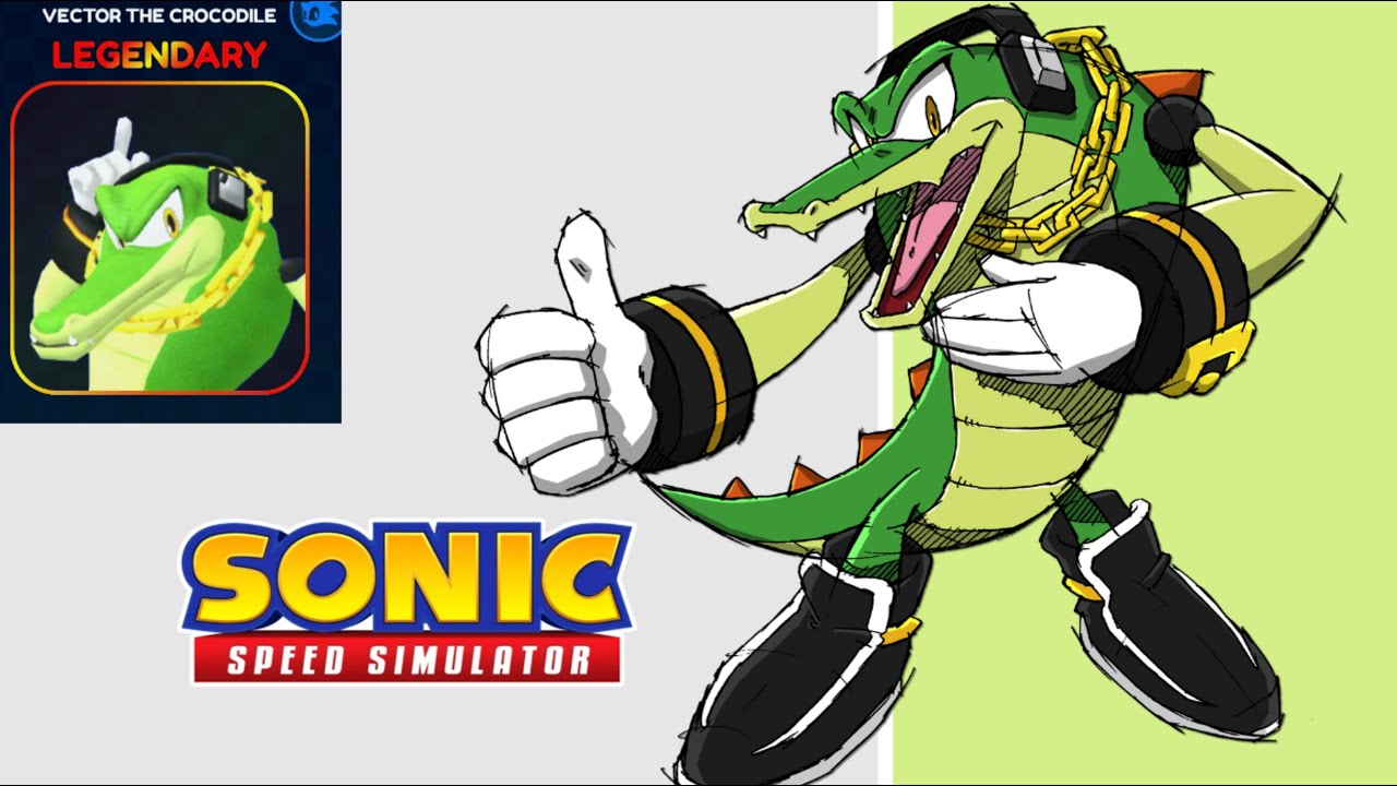 Sonic Speed Simulator||How to Unlock Vector the Crocodile