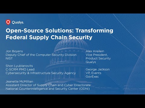 Open-Source Solutions: Transforming Federal Supply Chain Security