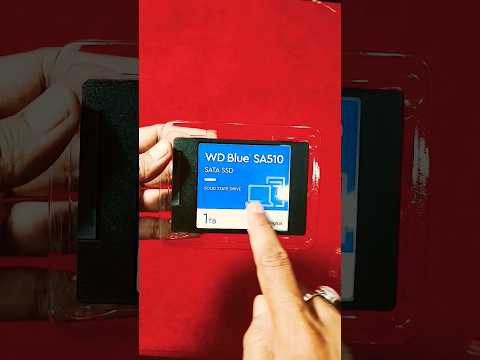 WD blue SA510 2.5 inch 1 TB SATA SSD unboxing | western digital SA510 1 TB ssd #wd #wd1tb #sa510