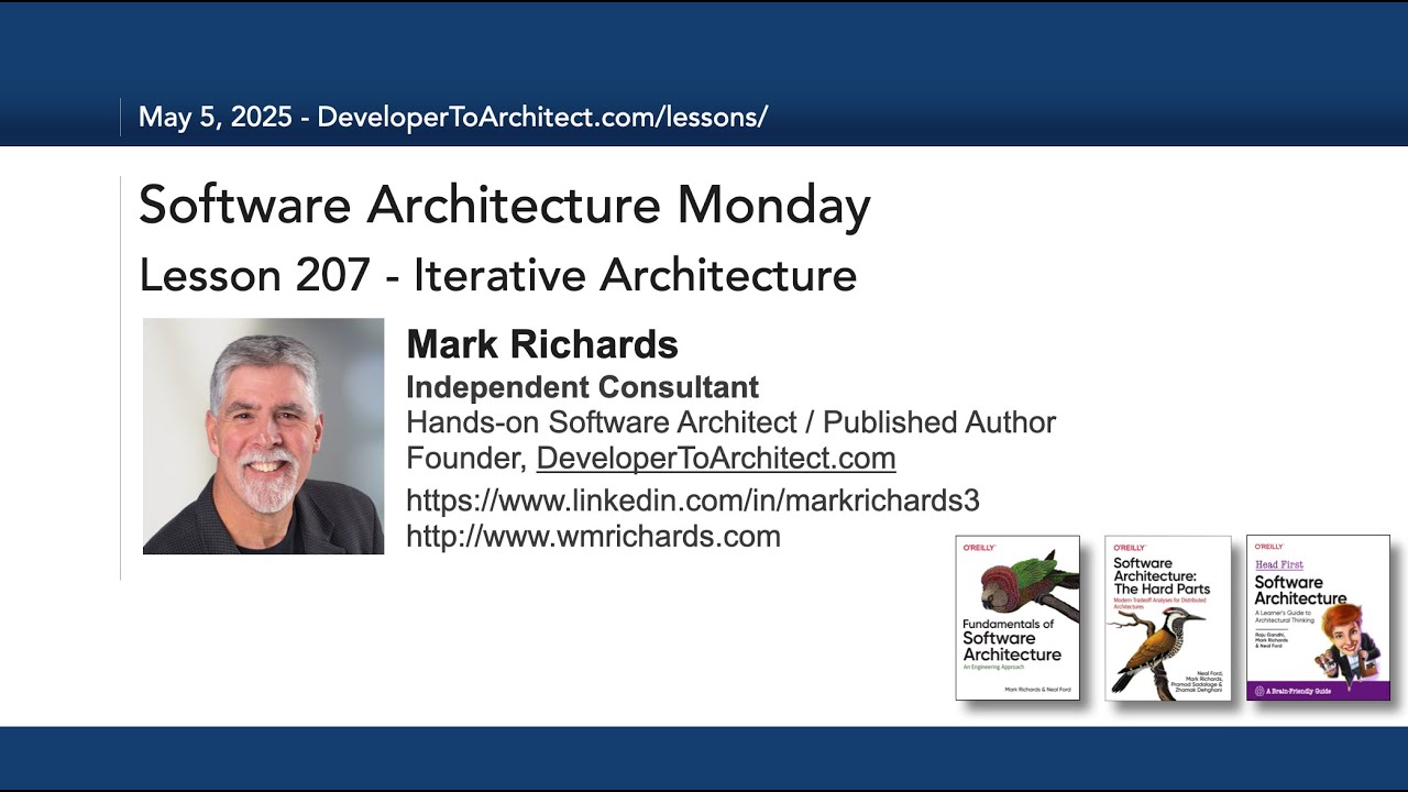 Lesson 207 - Iterative Architecture