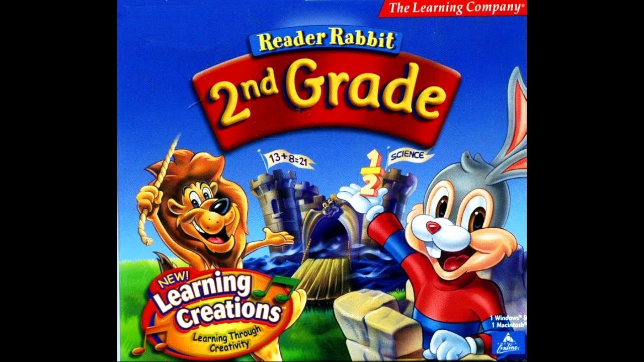 Reader Rabbit: 2nd Grade (1998) [PC, Windows] longplay