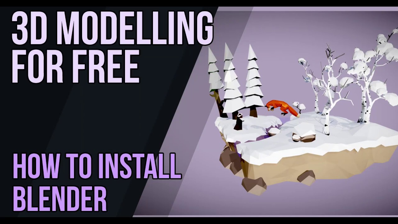3D For Free - How to Install Blender
