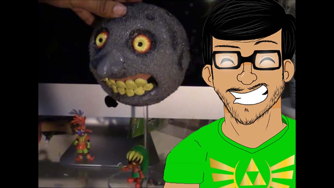 The legend of zelda majora's mask moon )custom) nintendo toys