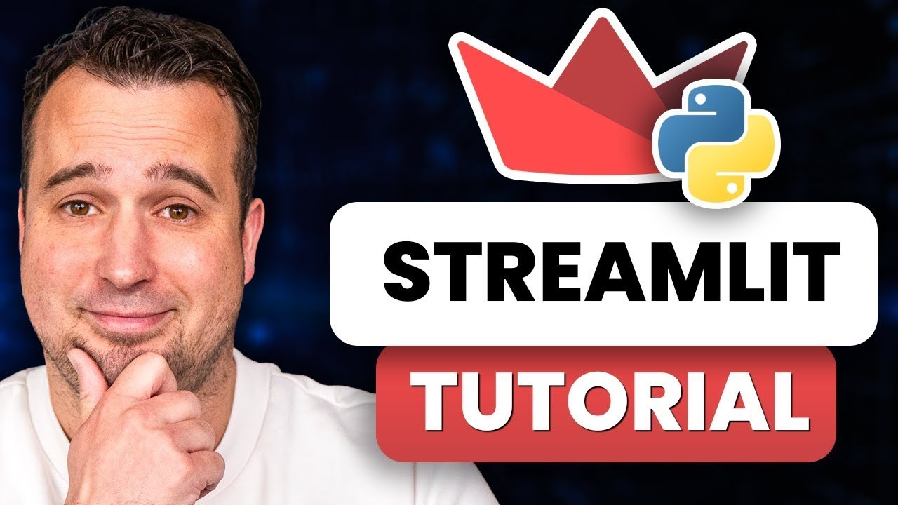 Streamlit Tutorial - Build AI Web Apps with ONLY Python!
