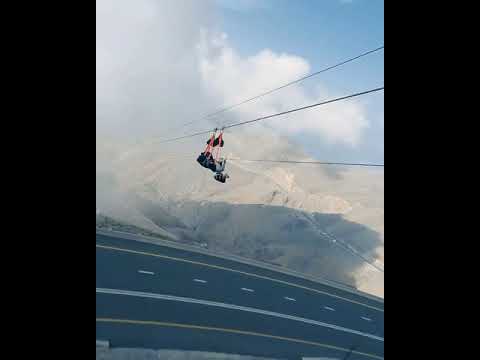 Ras Al Khaimah's Jebel Jais-UAE | The world’s longest zip line. Would you do it?